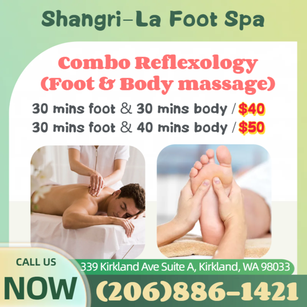 Shangri La Foot Spa Professional Body And Foot Massage Kirkland Wa 98033